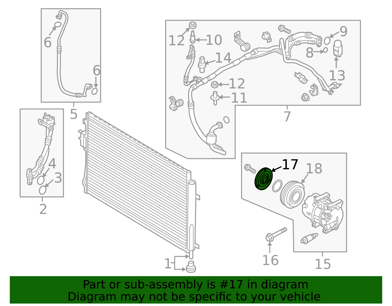 2015-2021 Kia Sedona Hub 97644-A9000 | QuirkParts