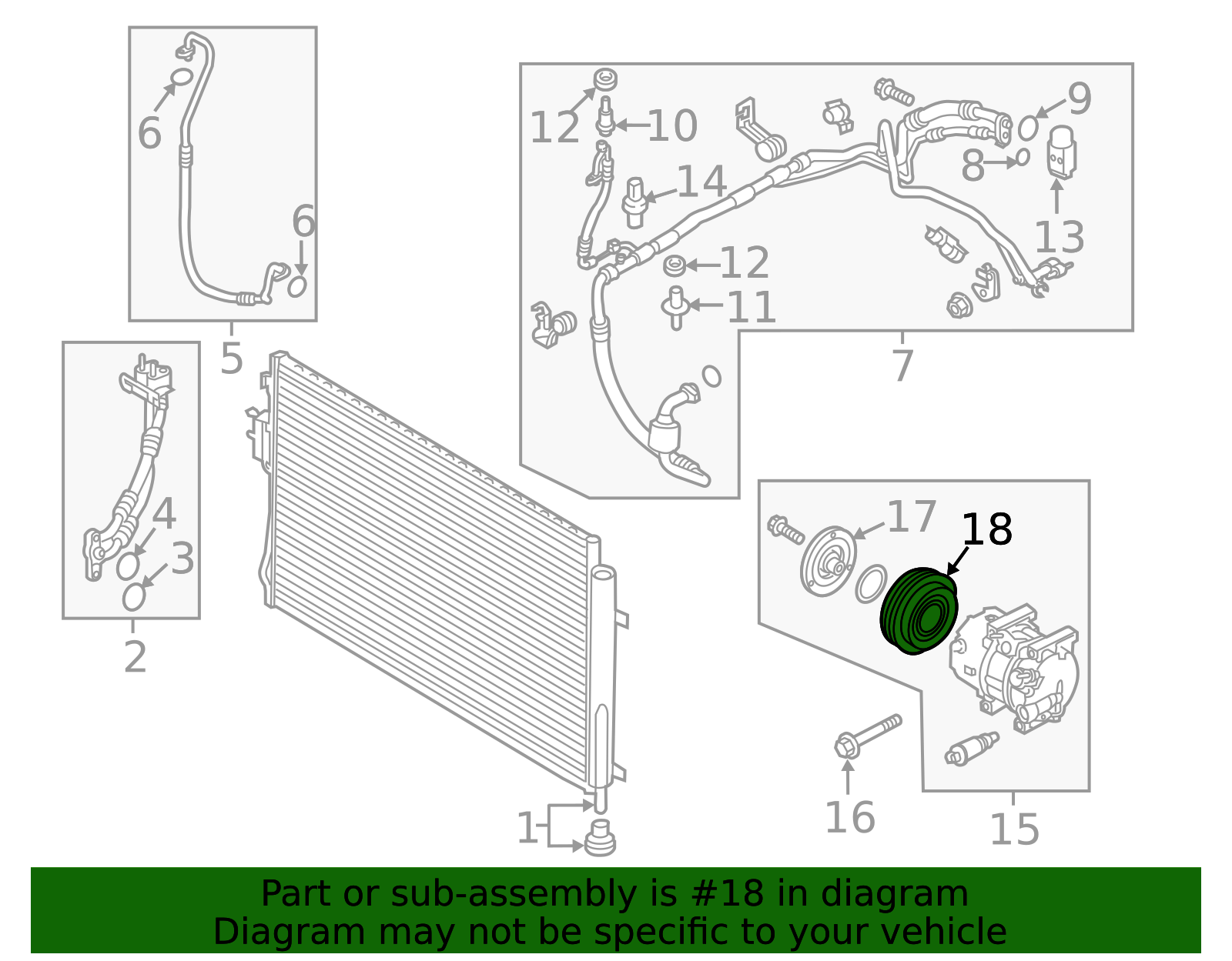 97643-A9000 - Pulley 2015-2021 Kia Sedona | Kia.Parts Store