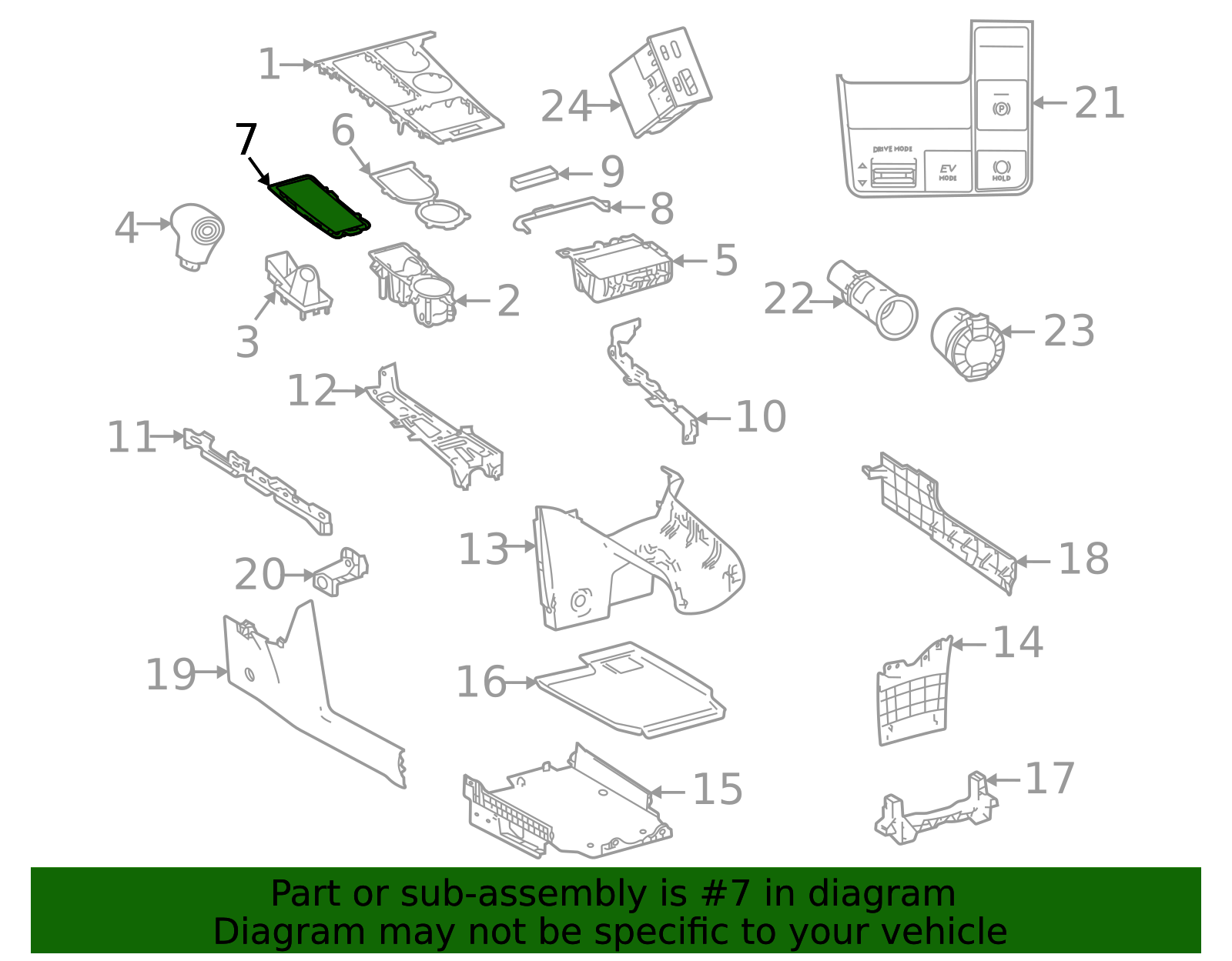 2021-2024 Toyota Sienna Trim Ring 58833-08020 | Toyota Parts Center