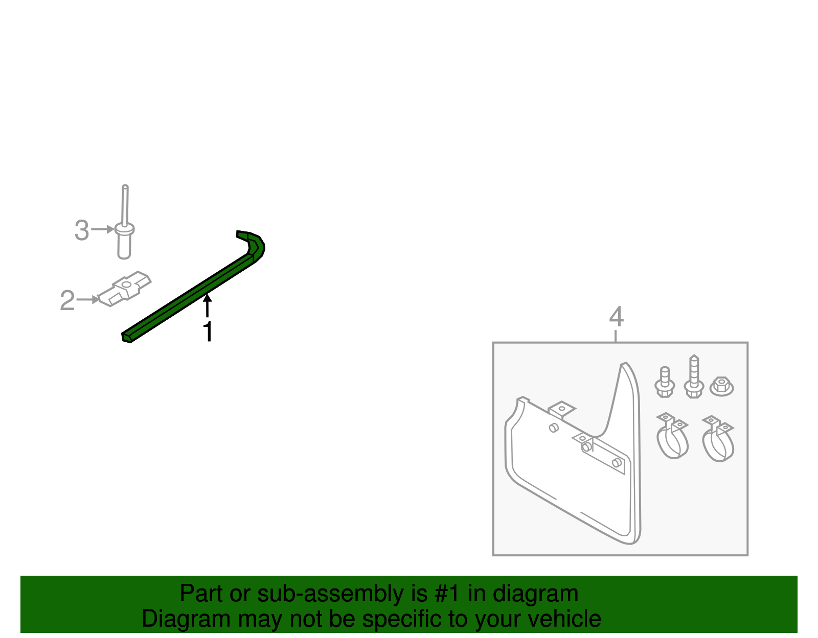 4G5-853-345-D-2ZZ - Window Molding 2012-2018 Audi | Audi OEM Parts Guy