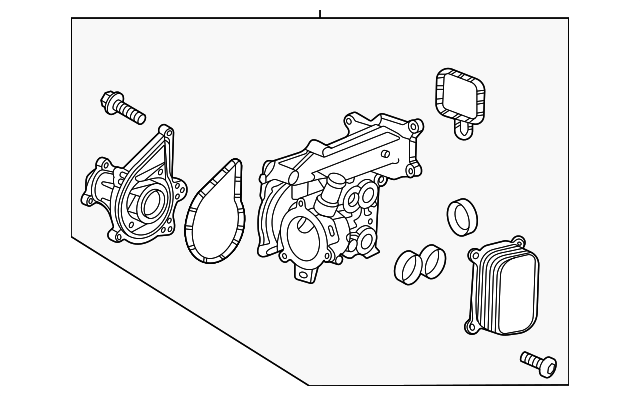 25204277 - Water Pump Assembly Paradise GM Parts