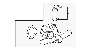 2020-2025 GM Water Outlet 55512491 | OEM GM Parts