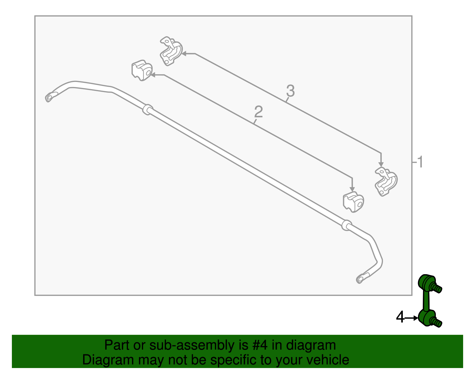 55530-2S200 - Stabilizer Link 2011-2014 Kia Sportage | Kia.Parts Store