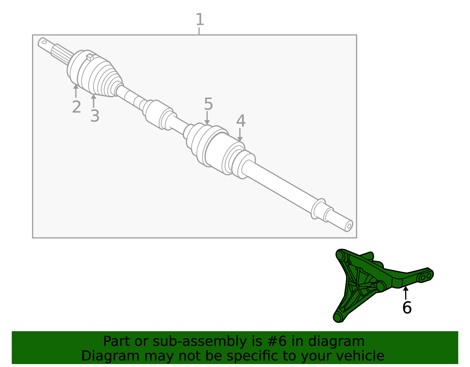 2022-2025 Nissan Rogue Bearing Support 39780-6RC0A | Scott Evans Nissan ...