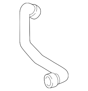 210-501-32-82 - Lower Hose 1998-2003 Mercedes-Benz E 320 | Mercedes ...