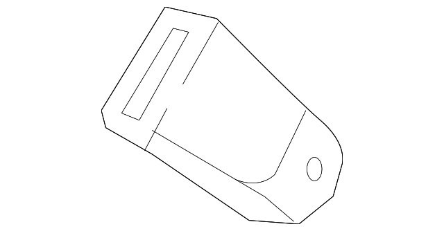 DB5Z-7860044-EB - Outer Buckle 2015-2021 Ford | Ford Parts Direct