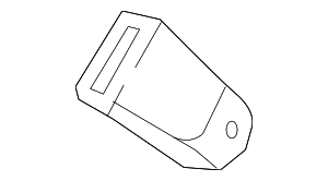 DB5Z-7860044-EB - Outer Buckle 2015-2021 Ford | Ford Parts Direct