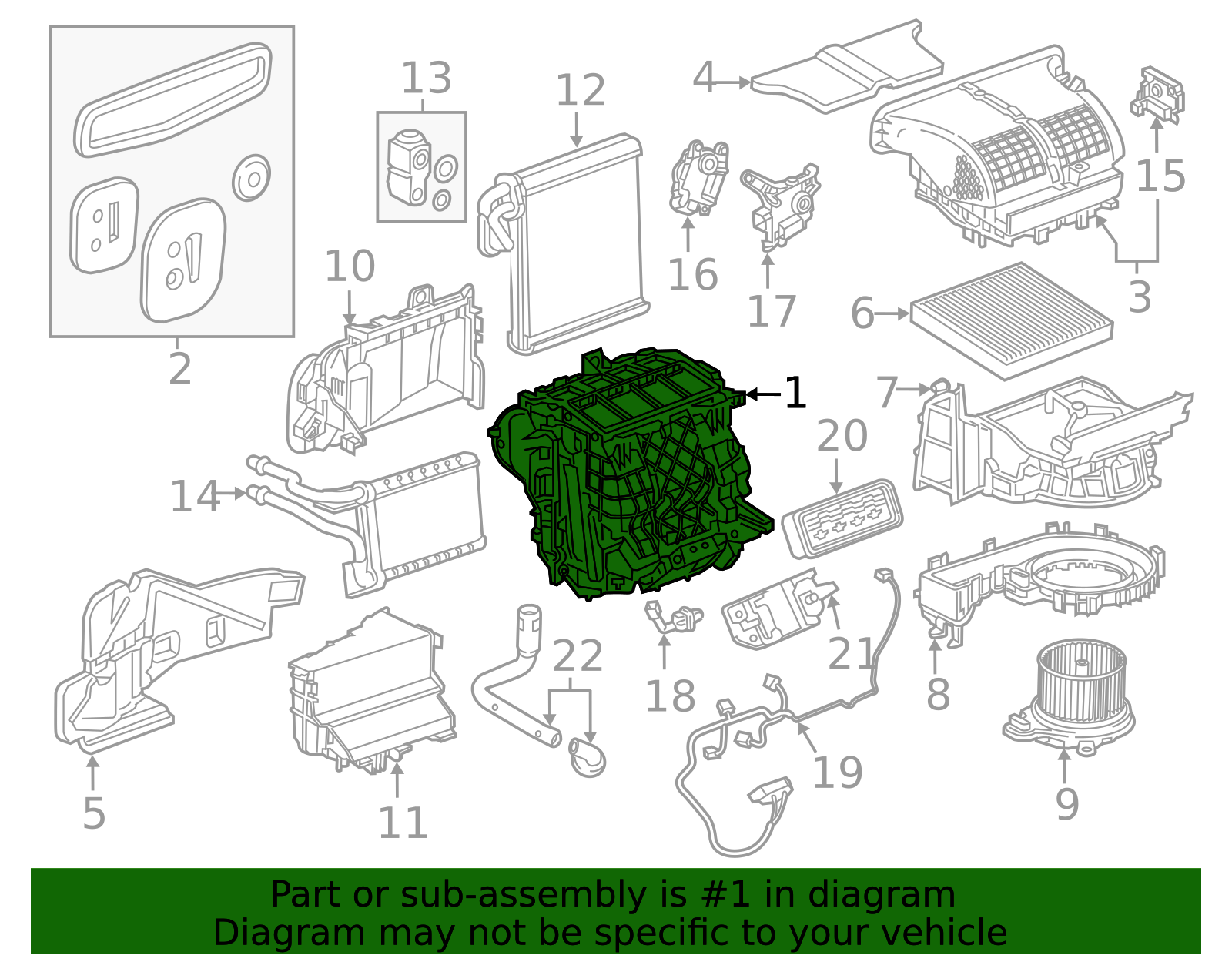 2022-2025 Buick Envision Case Assembly 85157567 | Capital Chevy Parts