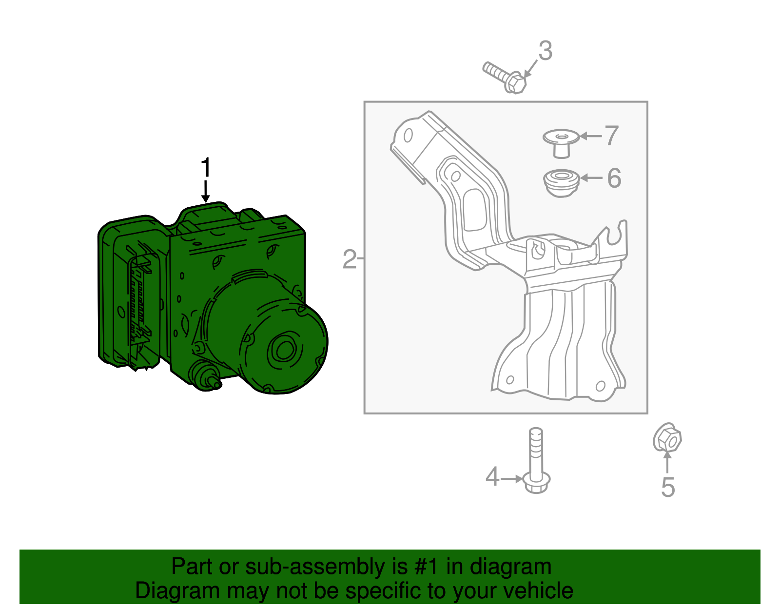 2021-2022 Toyota C-HR Modulator Valve 44050-10060 | Toyota San Diego Parts