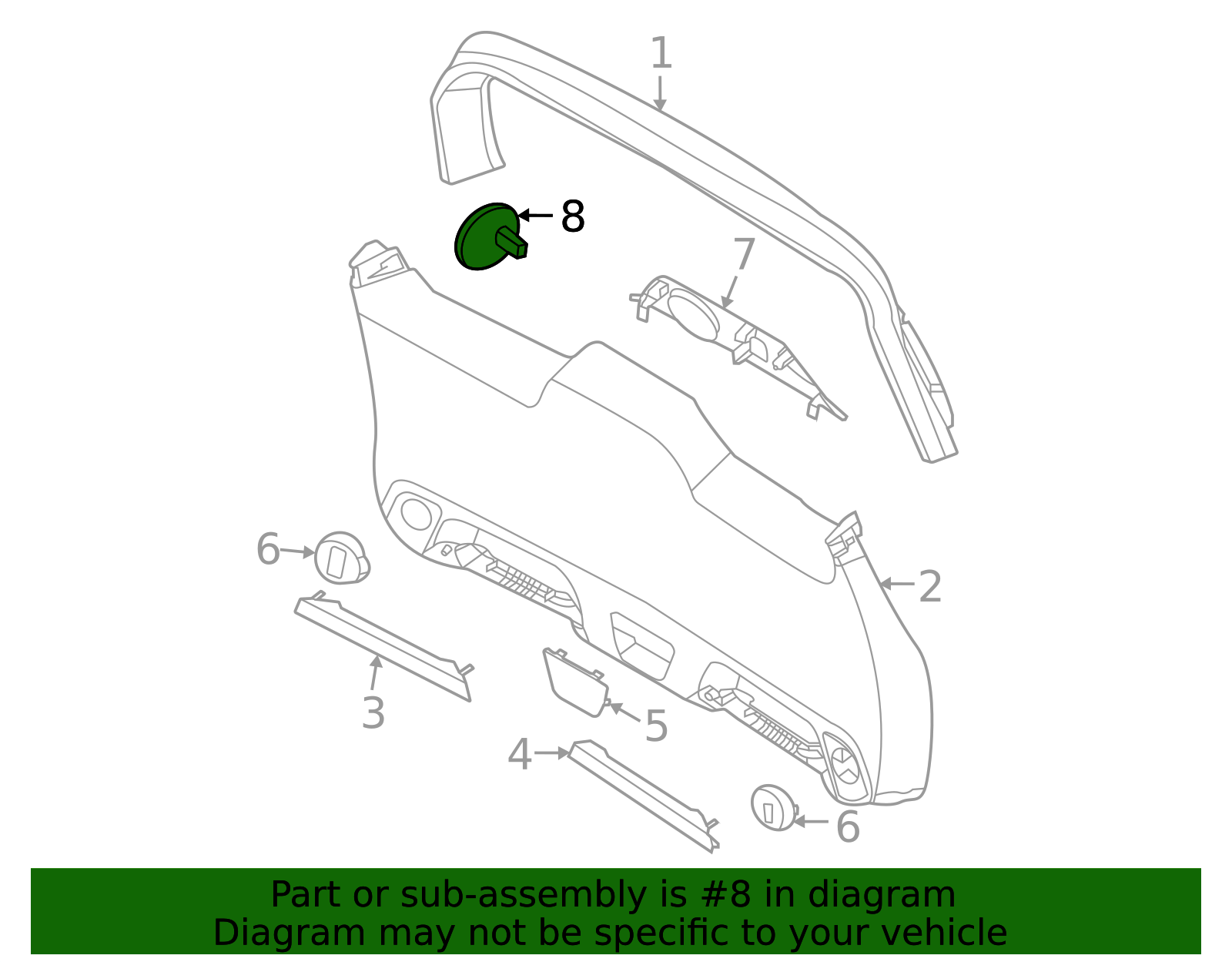 2021-2025 Ford Bronco Sport Cargo Lamp M1PZ-13776-B | Awesome Parts Ford
