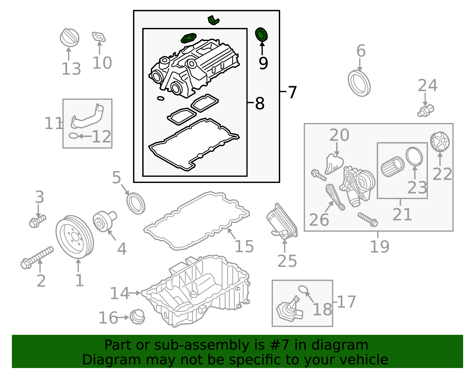 11-12-7-633-630 - Valve Cover 2012-2016 BMW | BMWPartsDirect.com