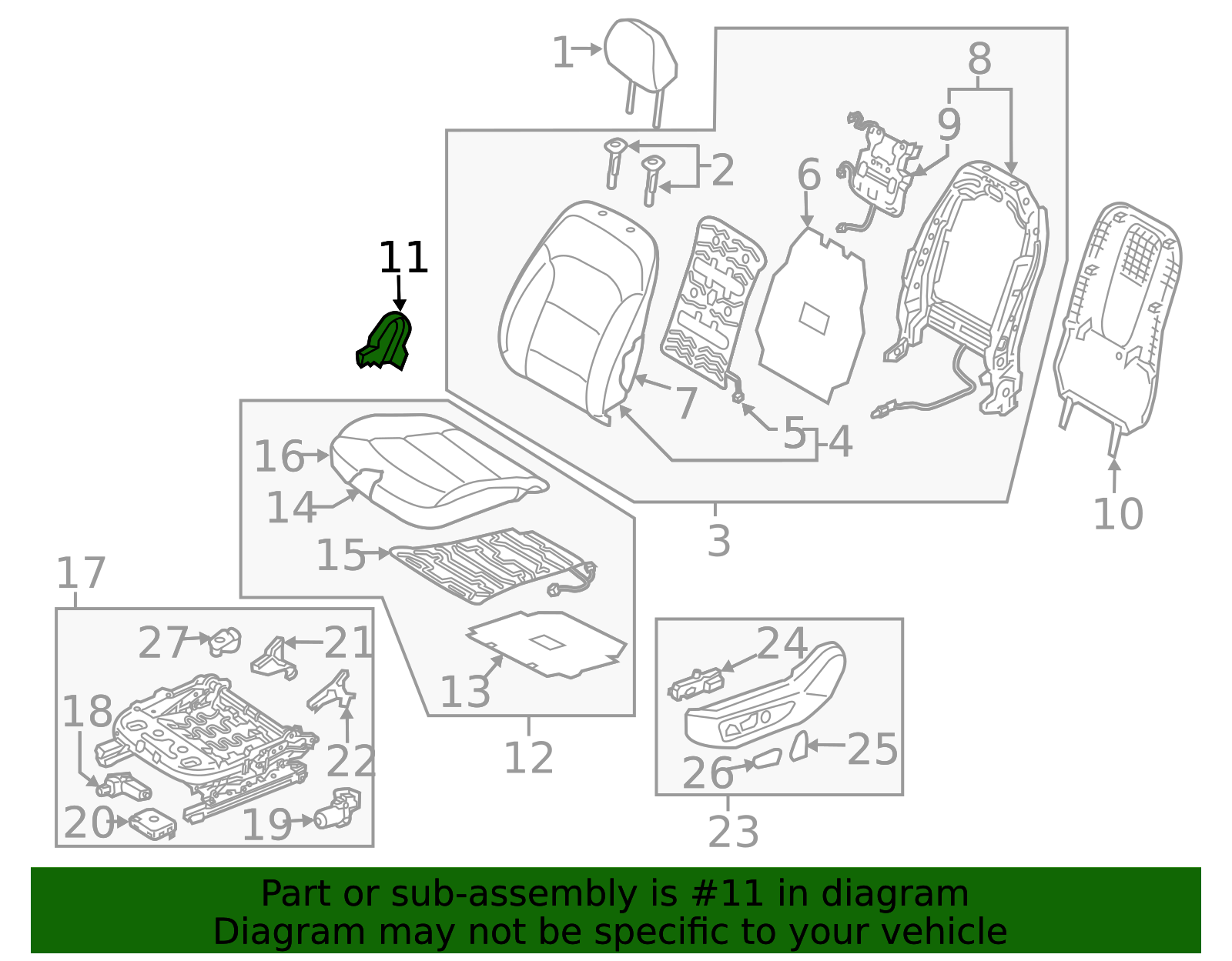 Seat Trim Panel - Interior Restoration Made Simple 88192-F2000-TRY ...
