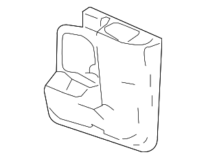 2016-2023 GM Pewter Front Driver Side Door Accessory Switch Mount Plate ...