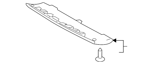 2015-2019 Land Rover Discovery Sport Lower Cover LR061242 | JaguarParts.com