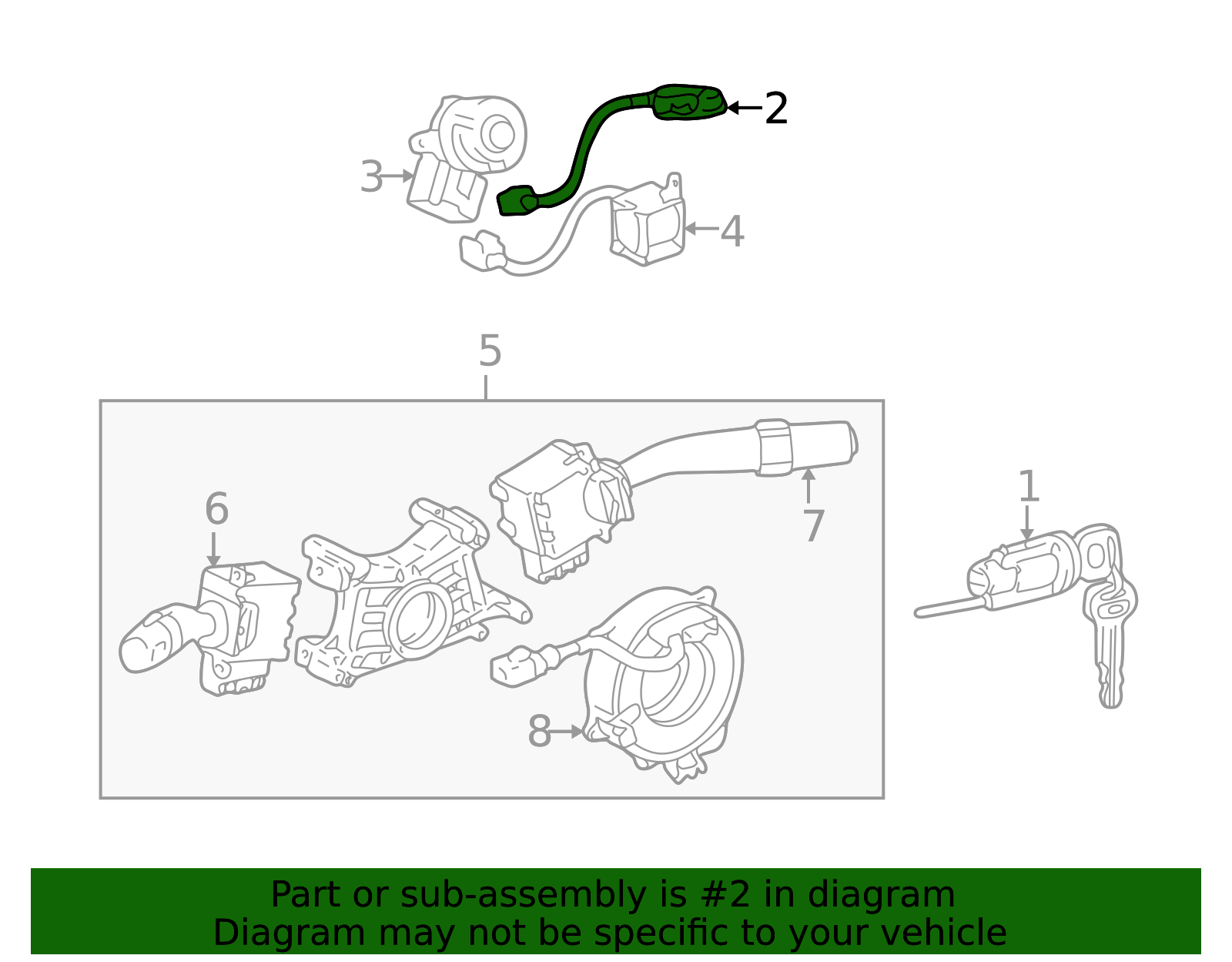 1998-2010 Toyota Switch 84052-12070 | MotorMotor