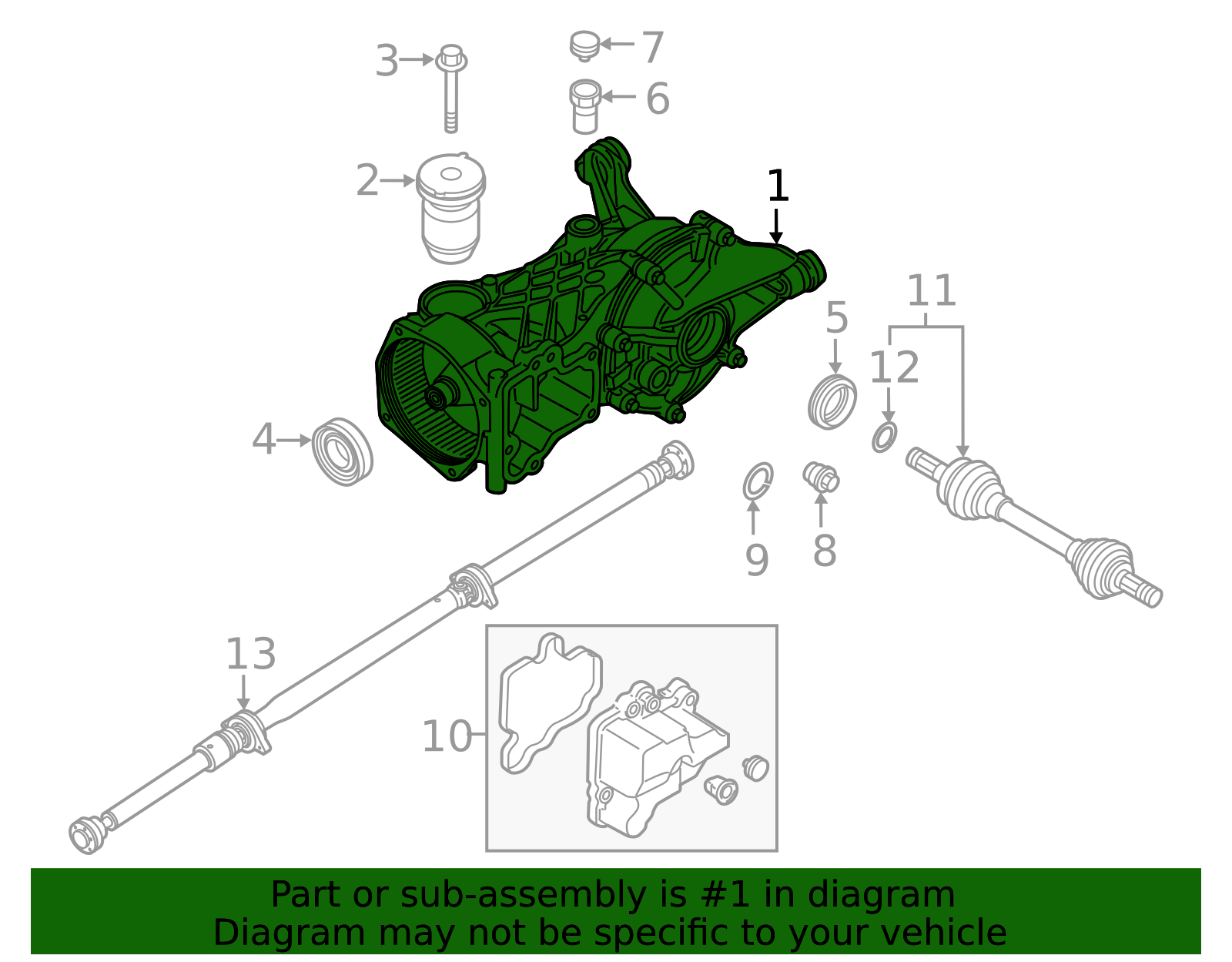 Differential - OEM Rear-End Unit for Volvo | AutoNation Parts