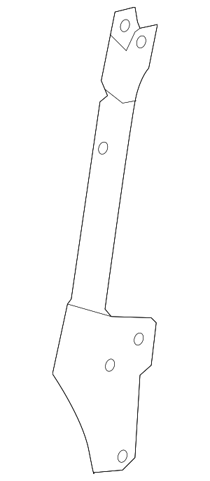 Genuine Toyota Guide Channel part# 67402-0E010 for 2014-2019 Toyota ...