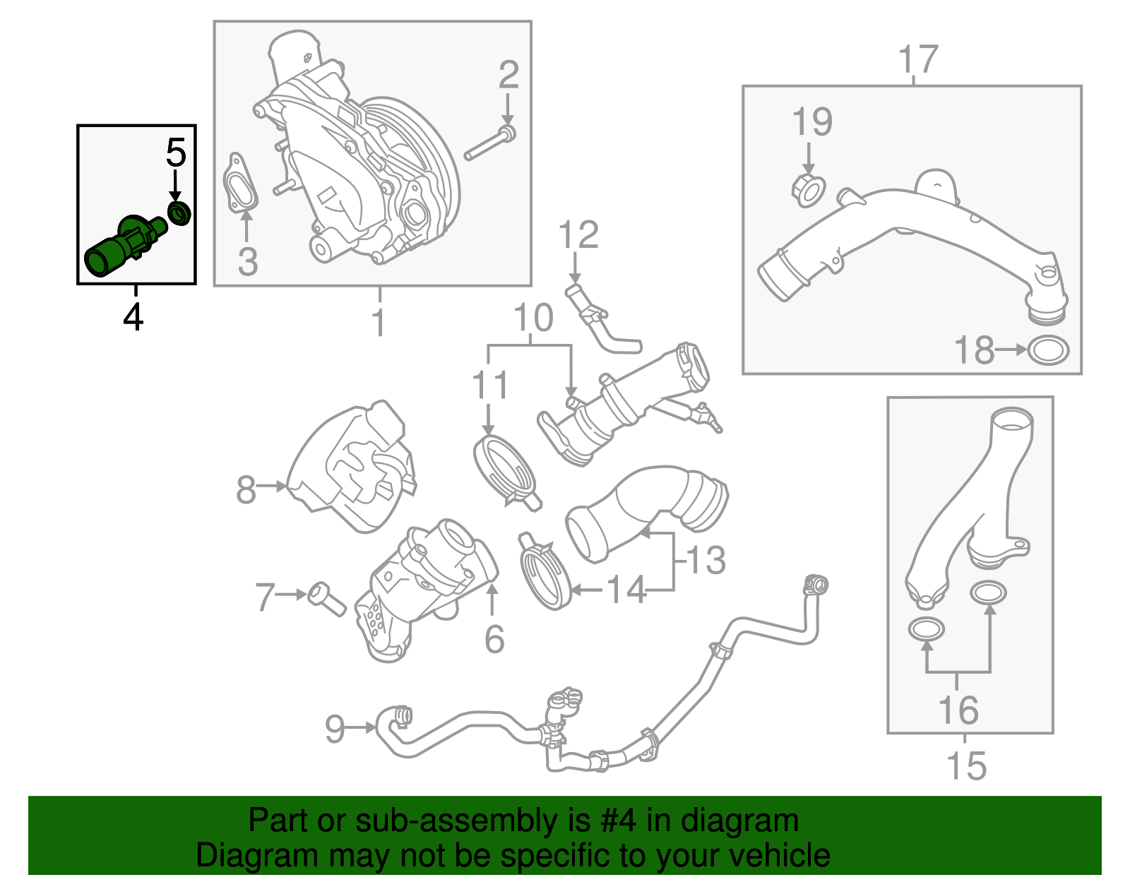 2010-2022 Land Rover Oil Cooler Tube LR028136 | OEM Parts Online