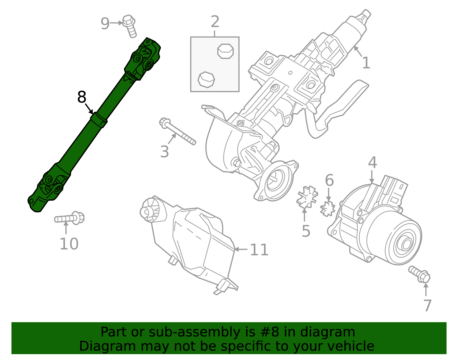 BDTS-32-090C - High-Quality Intermediate Shaft for 2019-2025 Mazda 3 ...