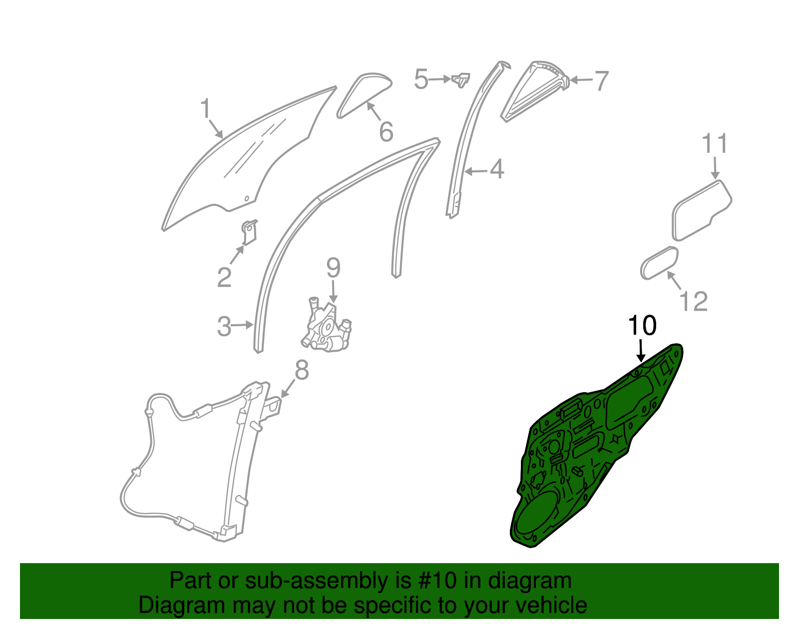 GP9A-73-97XB - 2006-2007 Mazda 6 - Water Shield | Mazda Parts Factor
