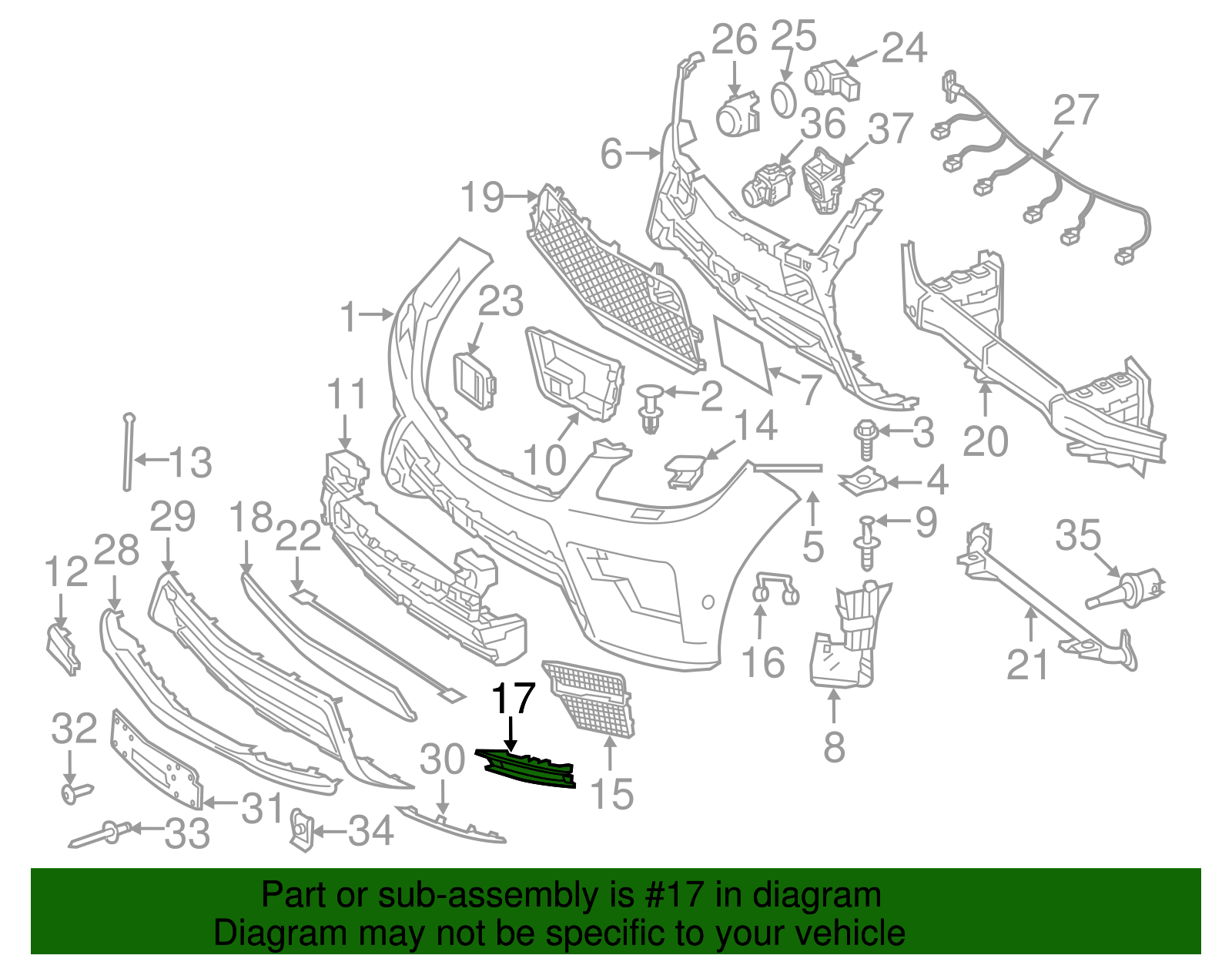 166-885-13-74 - Bezel 2012-2015 Mercedes-Benz | Mercedes-Benz Premier Parts