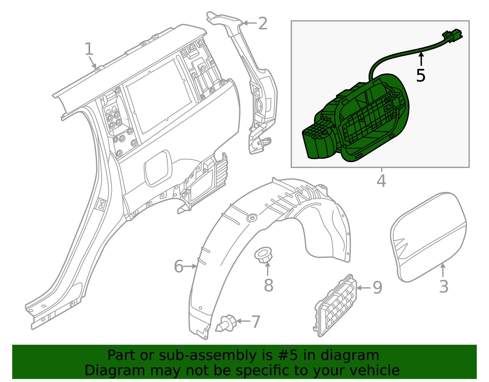 81560-R6000 - High-Quality Fuel Filler Door Release Cable for 2024-2025 ...