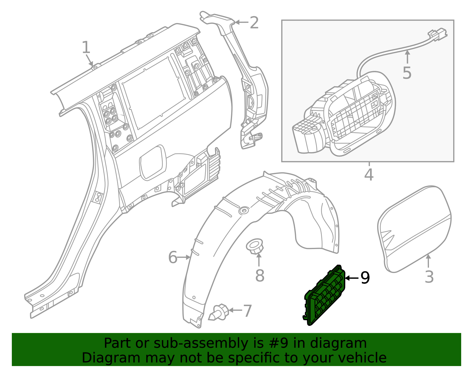 97510-P6000 - High-Quality Pressure Vent for 2024-2025 Hyundai Santa Fe ...
