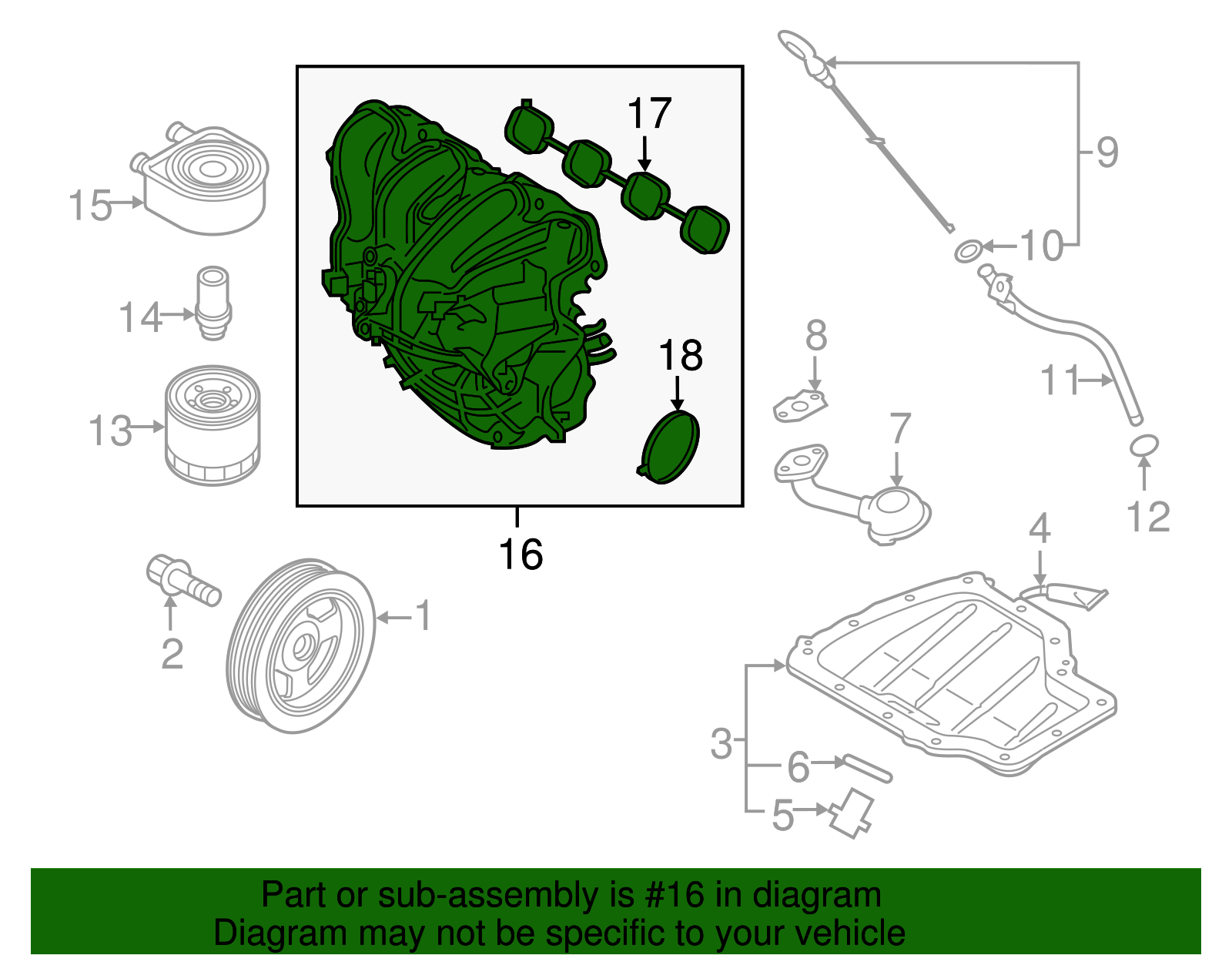 2016-2018 Hyundai Tucson Intake Manifold 28310-2B760 | OEM Parts Online