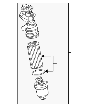 2011-2014 Volkswagen Oil Filter Housing 07K-115-397-E | VW Direct Auto ...
