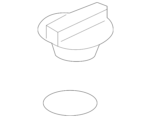 2008-2025 Mitsubishi Filler Cap 1250A010 | OEM Parts Online