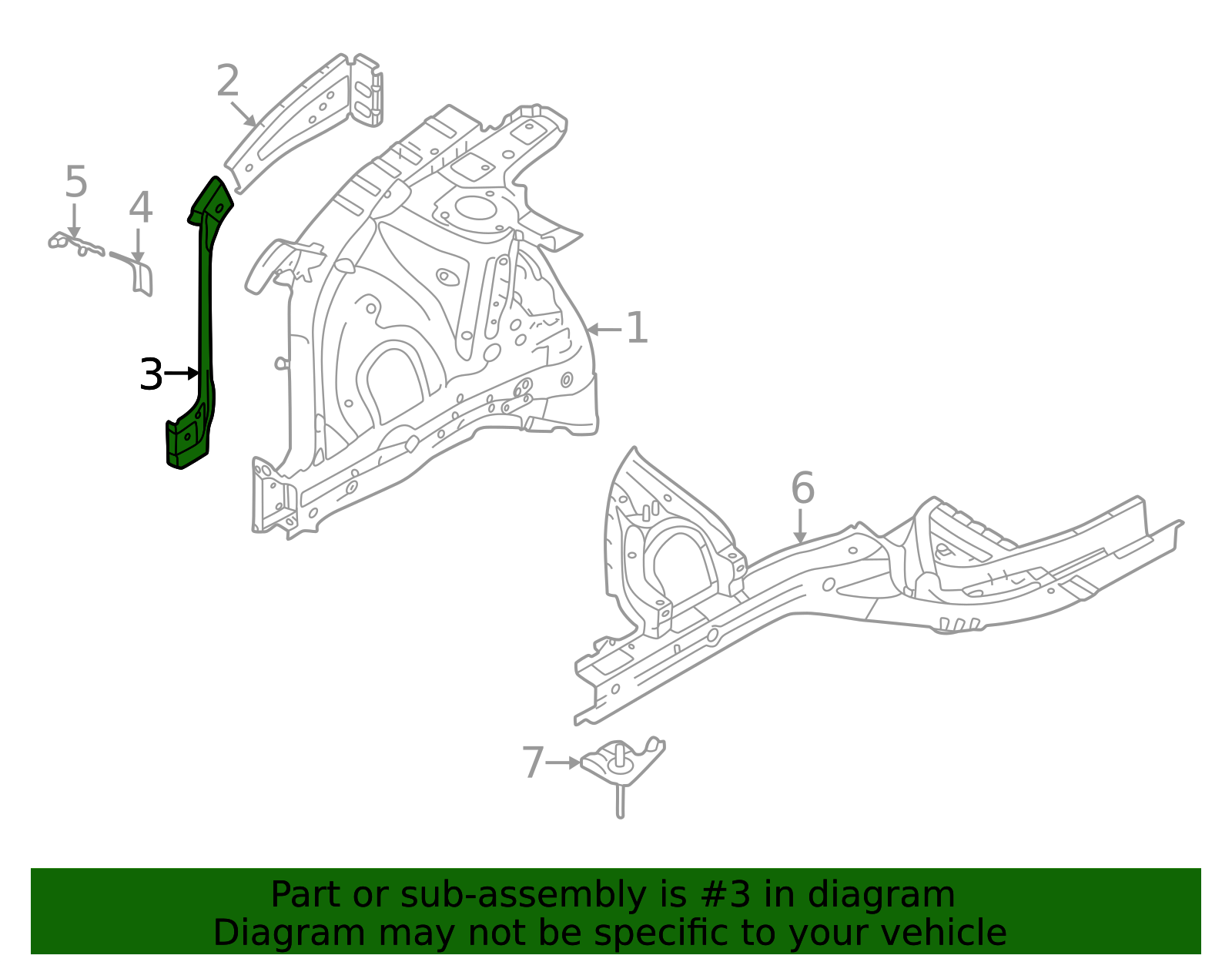 64574-CW000 - High-Quality Lower Panel for 2025 Hyundai Tucson ...
