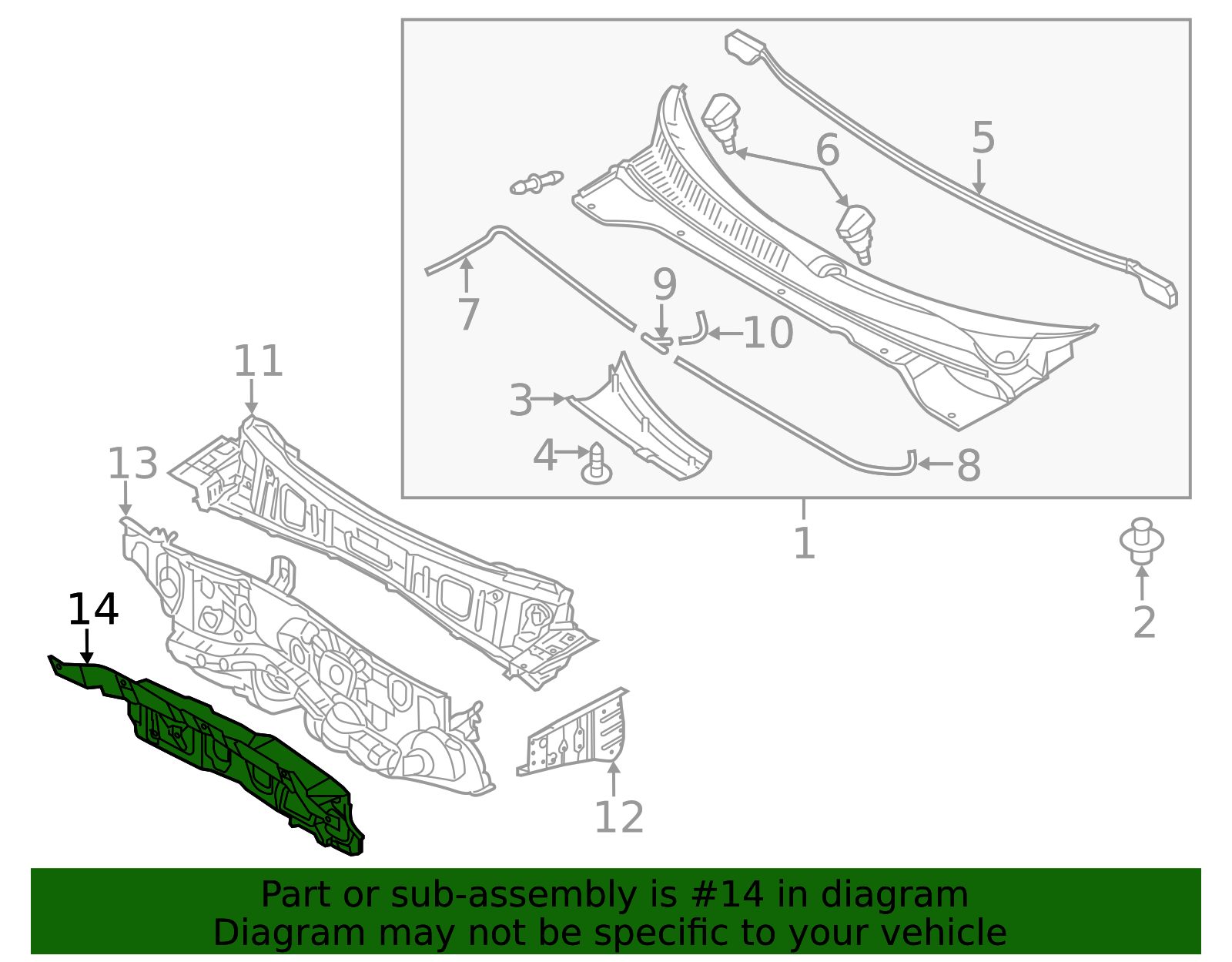84124-B2050 - Insulator 2014-2019 Kia Soul | Kia.Parts Store