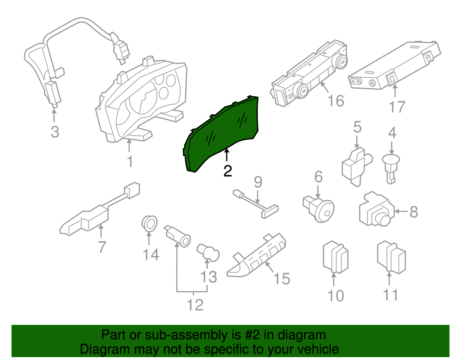 2009-2024 Nissan GT-R Cluster Lens 24813-JF00A | Jenkins Nissan Of ...