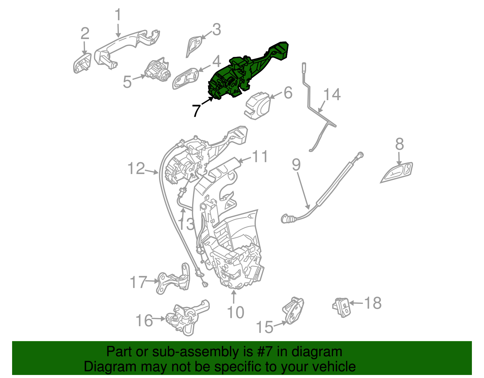 30753391 - Handle Base - 2004-2005 Volvo | Volvo OEM Parts Direct