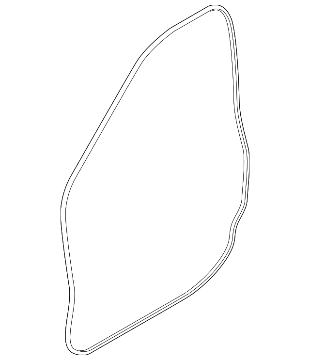 LR163131 - Door Weather-Strip 2020-2023 Land Rover Range Rover Evoque ...
