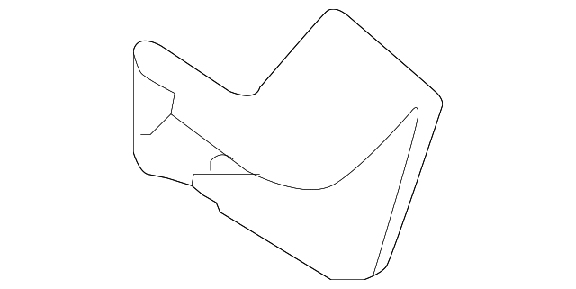 2012-2021 Nissan Frontier Deflector 93883-9BA0A | Temecula Nissan Parts