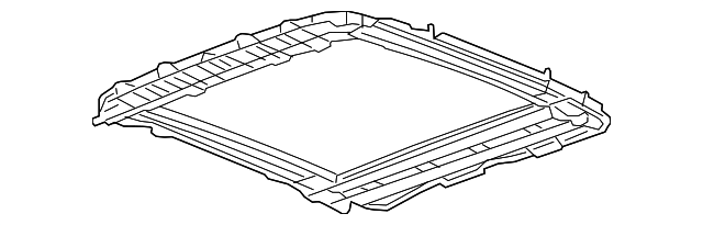 26257929 - Sunroof Frame 2017-2019 Buick LaCrosse | GM Parts Warehouse