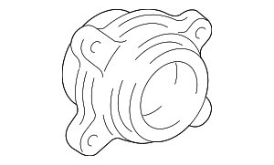Genuine Toyota Wheel Bearing (Left, Right, Front) part# 43570-60011 for ...