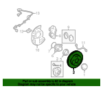 2010-2024 Toyota 4Runner Disc Brake Rotor (Front) 43512-60191 | OEM ...