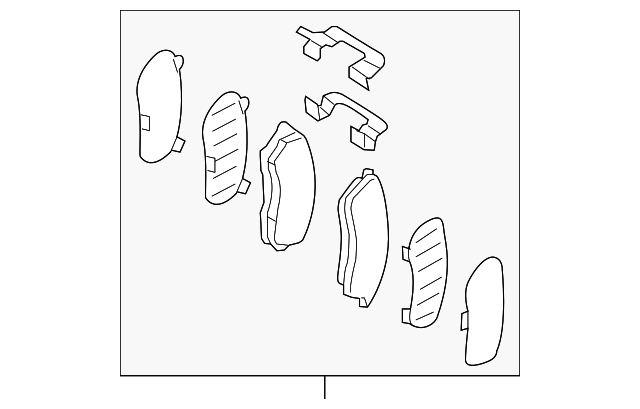 26296AJ010 - Brake Pads Front 2005-2015 Subaru | Subaru Direct Wholesale