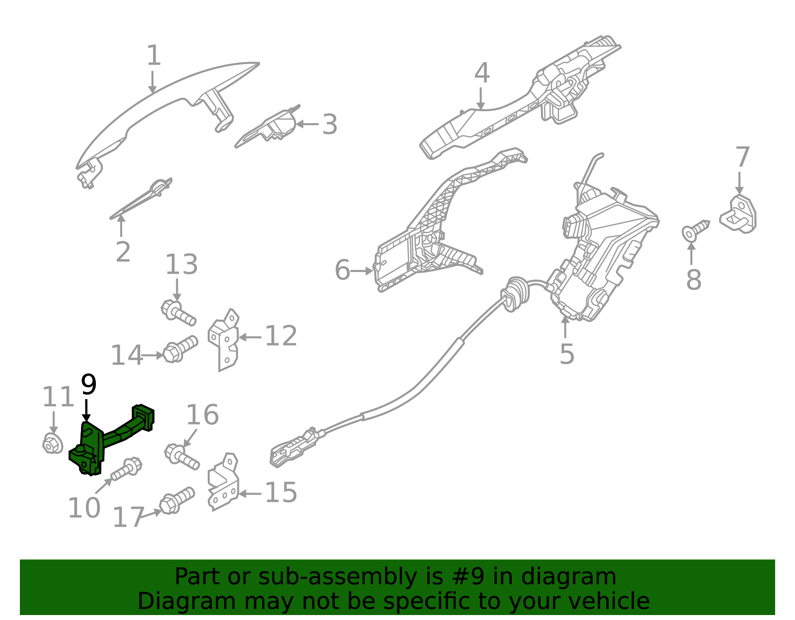 77990-AA000 - Hyundai Door Check Performance Auto Parts