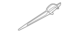 Genuine Handle, Outside Pad for 2021-2025 Hyundai | Part# 82653-AA000 ...