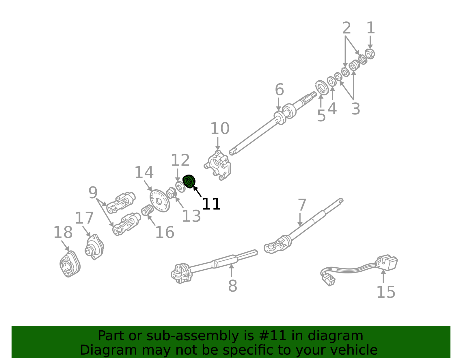 Steering Column Bearing Race FODZ-3518-A | TascaParts.com
