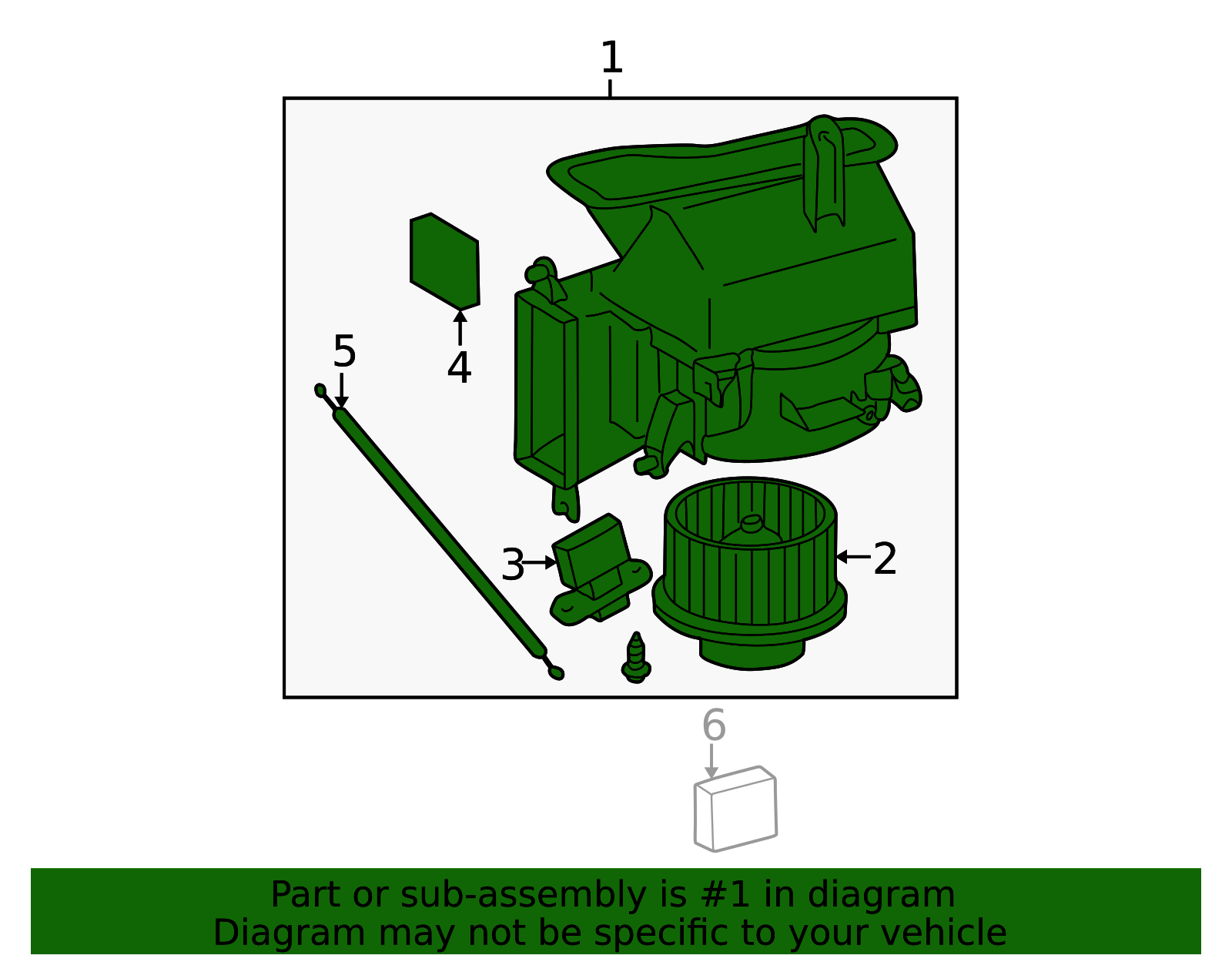 87130-06061 - Blower Assembly 2000-2003 Toyota | Toyota San Diego Parts