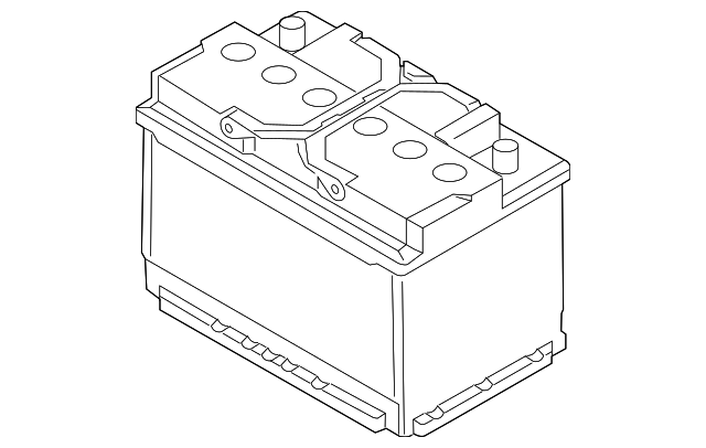 2020-2025 Kia Vehicle Battery 37110-F0720 | TascaParts.com