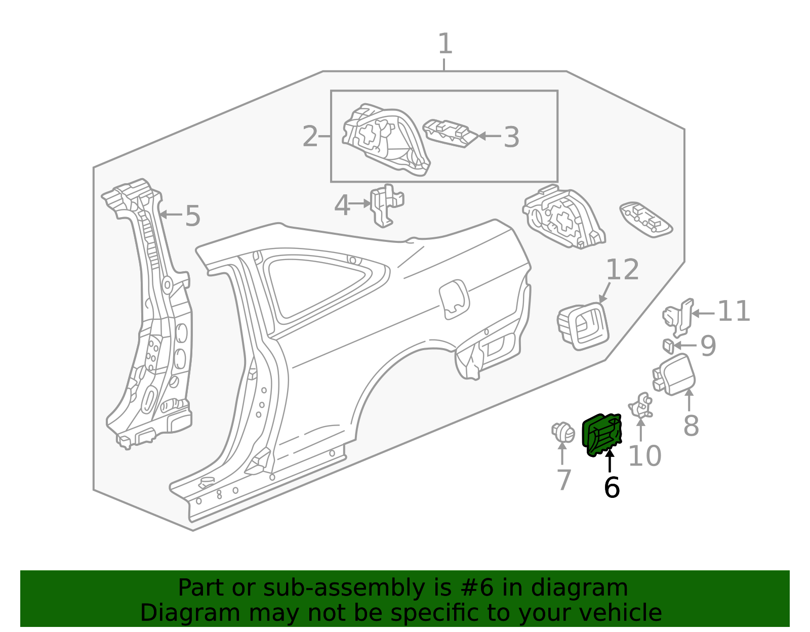 75450-SF1-900 - 1997-2002 Honda - Outlet Assembly Rear Air | Genuine ...