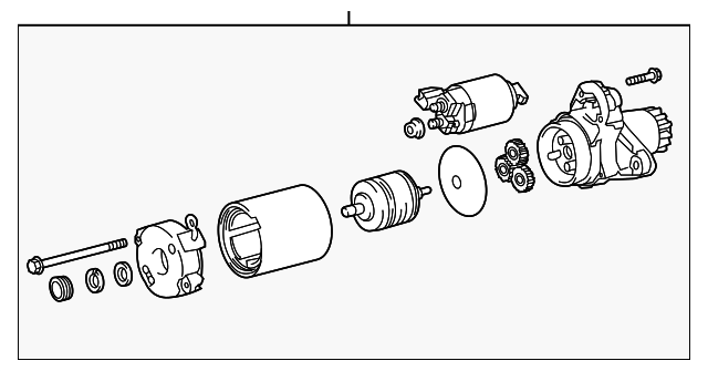 2004-2019 Toyota Starter Motor 28100-0A011-84 | American Toyota Parts
