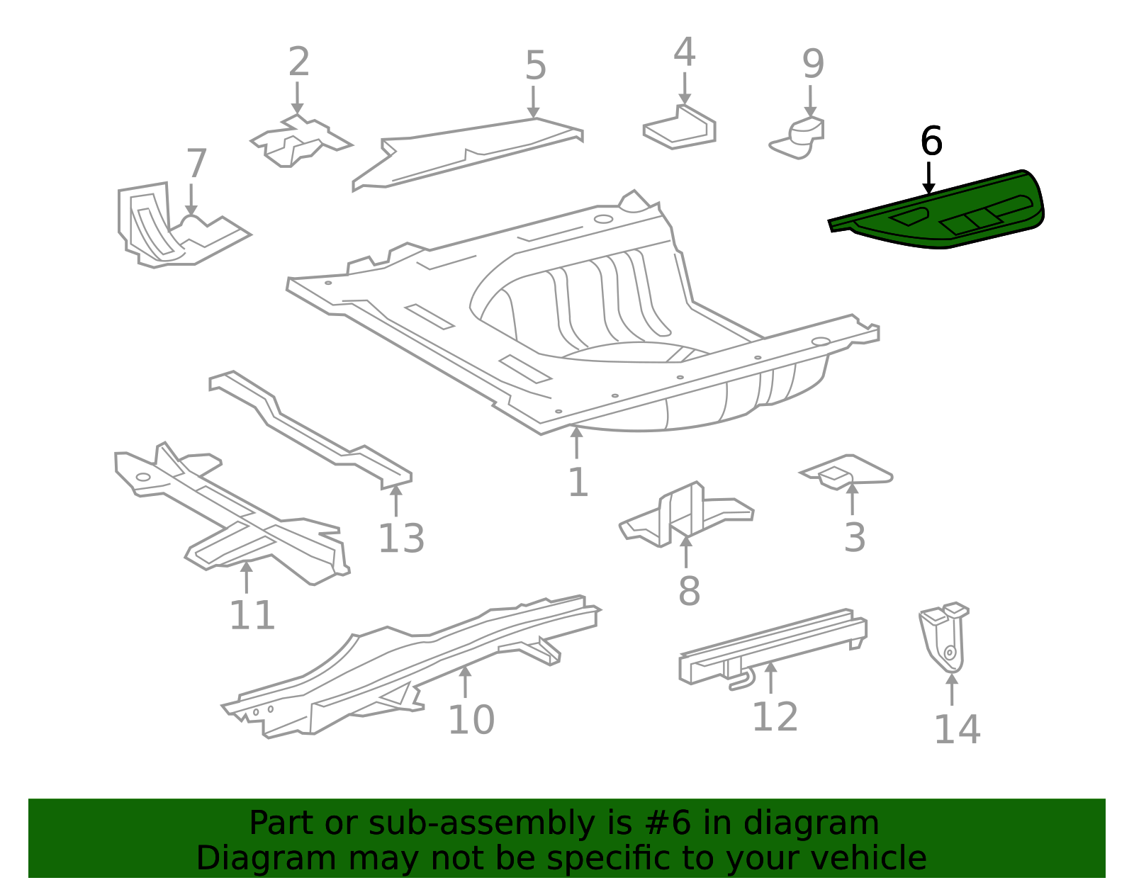 58314-12320 - High-Quality Floor Extension for AutoNation Parts