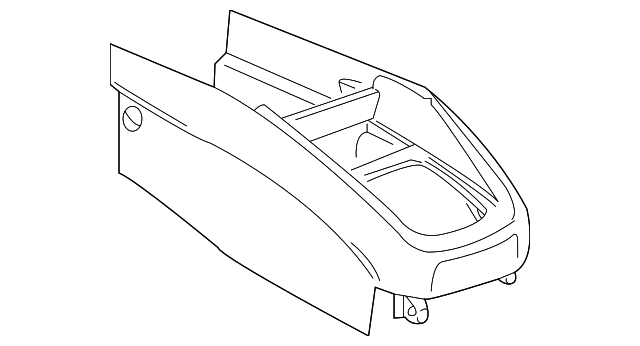 1J1-863-201-L-2QL - Front Console 1999-2006 Volkswagen | Bam Wholesale ...