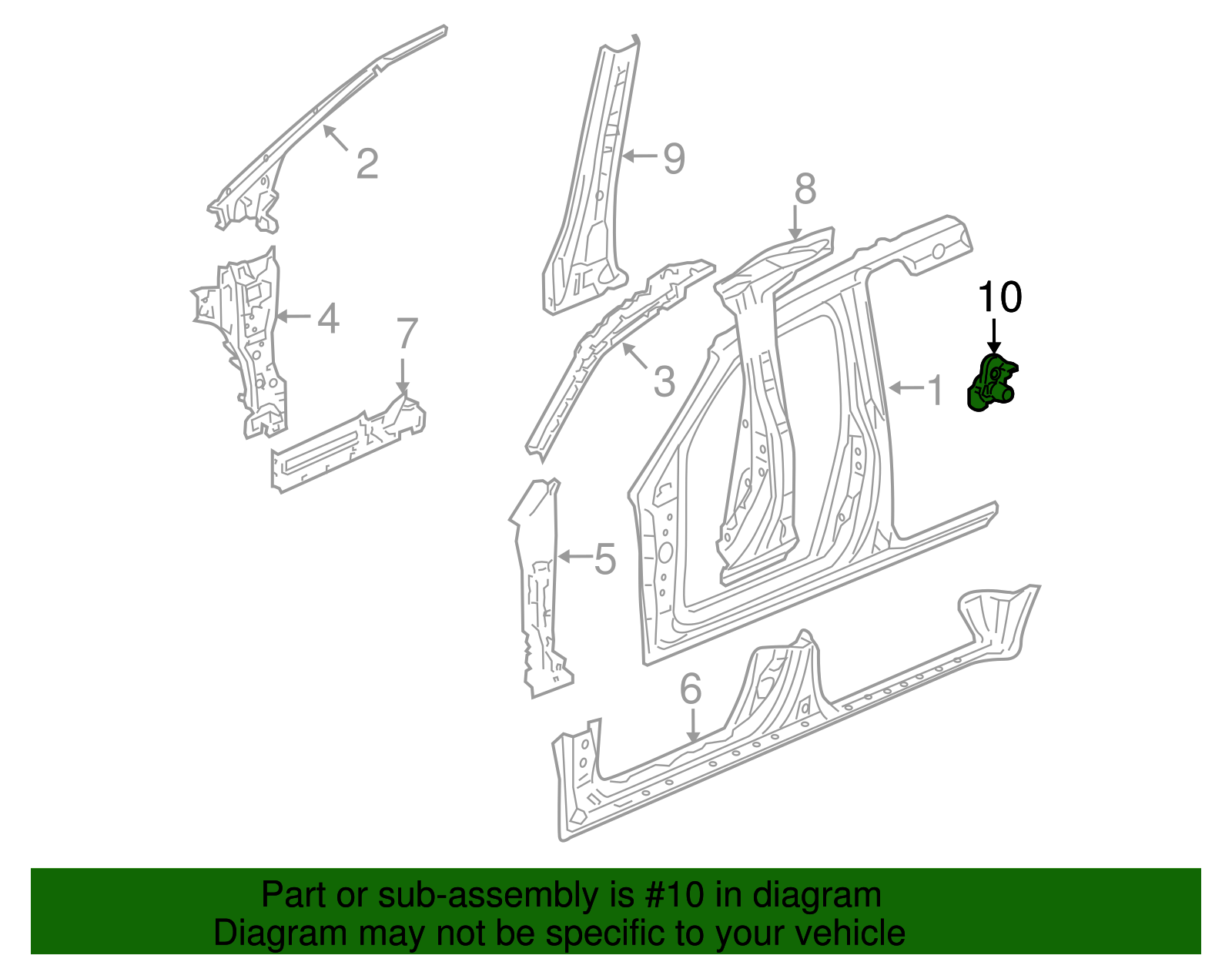 35400-S6A-003 - Switch Assembly Door (Daiichi) - 2005-2015 Honda ...
